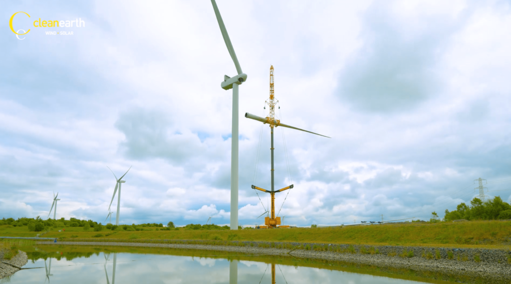 Rigmuir Windfarm completed and energised (video) | CleanEarth Energy